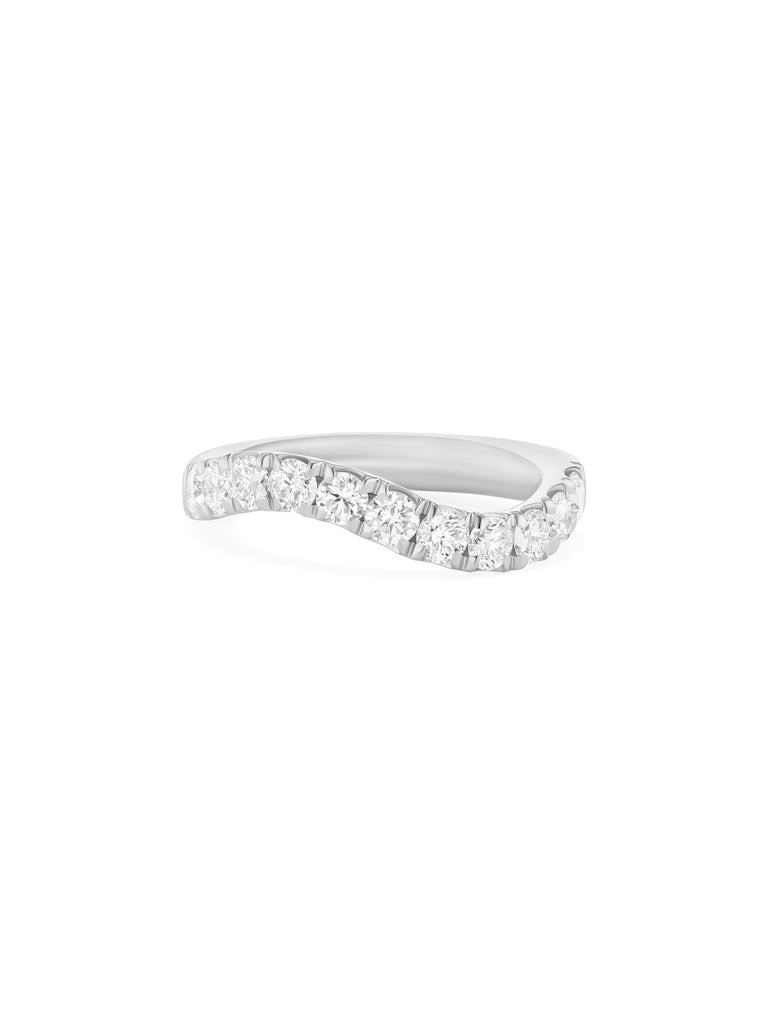 CLARA WAVE RING Medium – Melissa Kaye