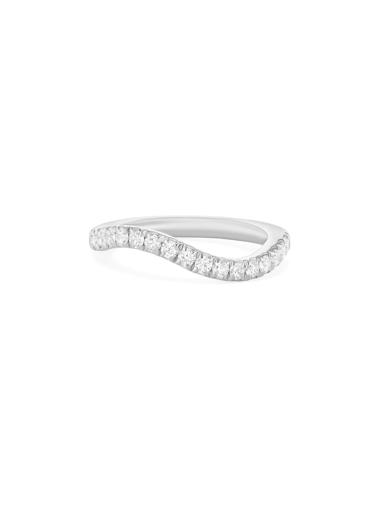 CLARA WAVE RING Small – Melissa Kaye