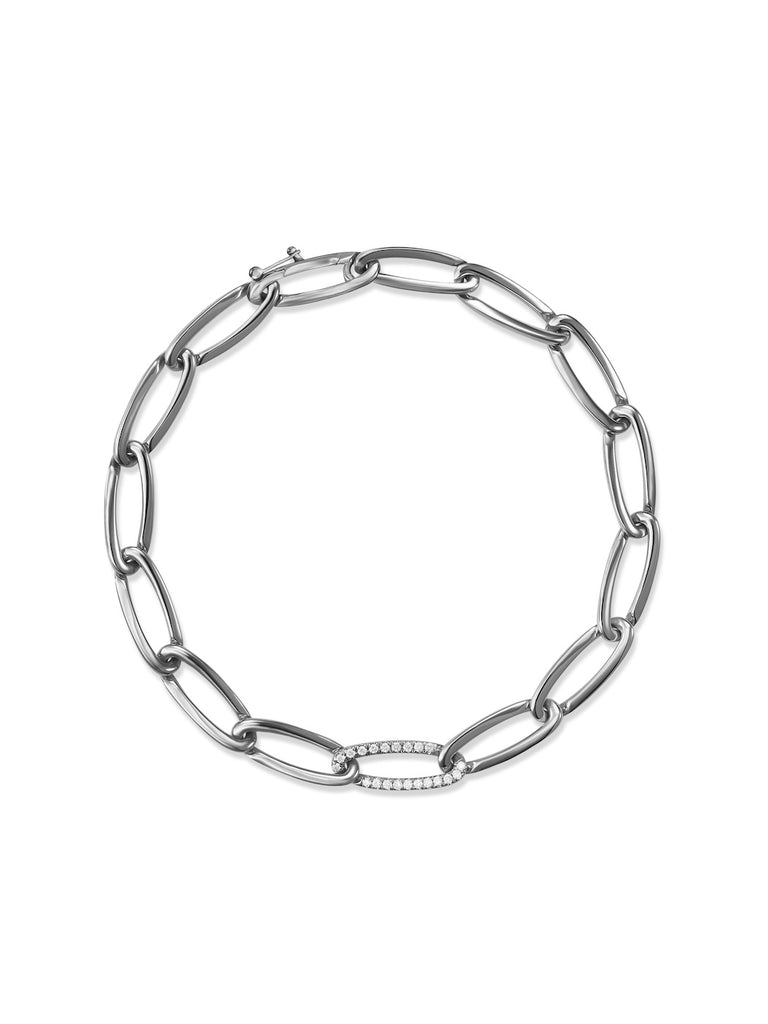 LULU BRACELET Small (Partial Diamond) – Melissa Kaye