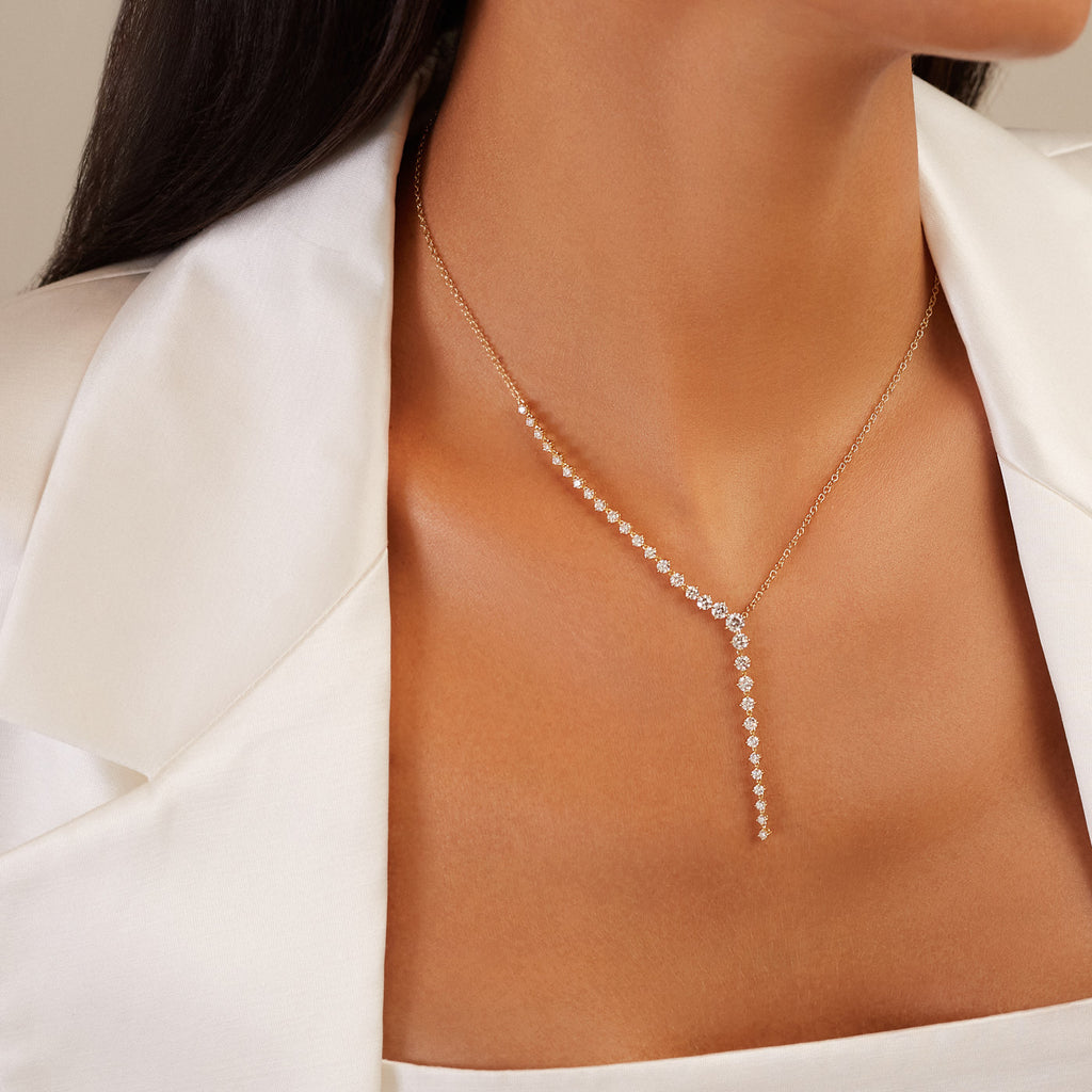 ARIA CASCADE NECKLACE – Melissa Kaye